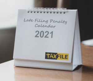 Late Filing Penalty Calendar
